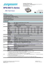 SPS-100 / SPS-100 - Sunpower Technology Corp.