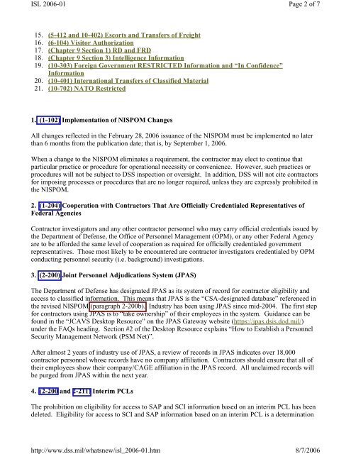 ISL 2006-01 15. (5-412 an