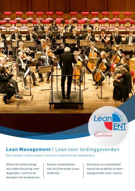 Folder lean voor leidinggevenden