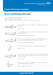 Theraband Exercises after Above Knee Amputation - Patient ...