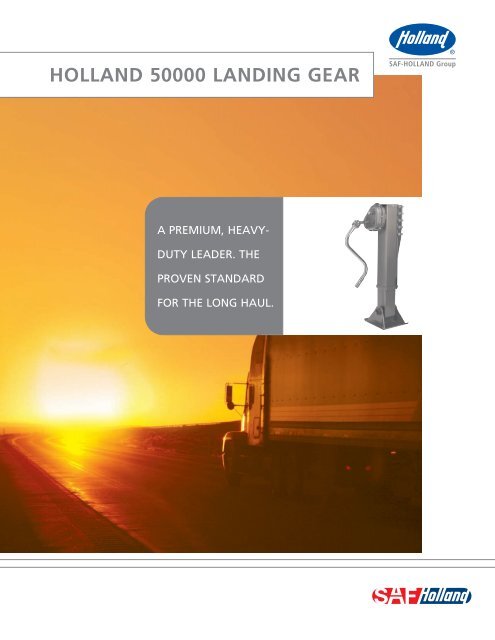 HOLLAND 50000 LANDING GEAR - saf-holland