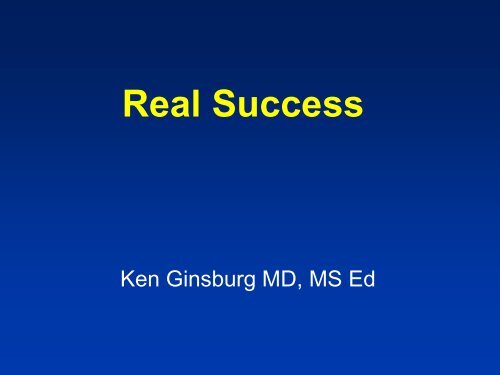 Real Success