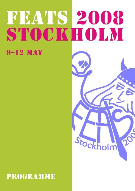 9â 12 May pROGRAMME - FEATS