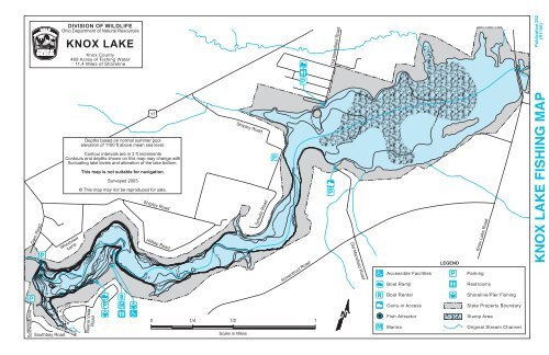 Knox Lake Fishing Map - Ohio Department of Natural Resources Knox Lake Fishing Map - Ohio Department of Natural Resources