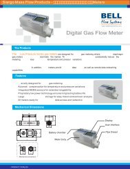 MECHANICAL FUEL METER - Bell Flow Systems