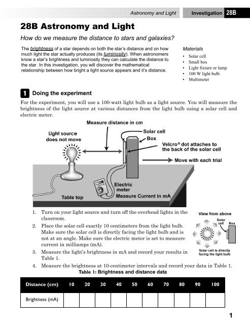 Luminosity Science Light Bulbs