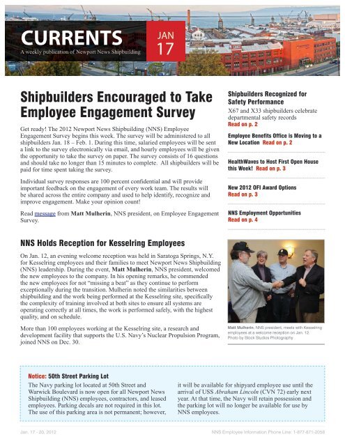 currents - Newport News Shipbuilding - Huntington Ingalls Industries