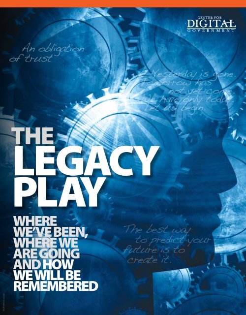 Center for Digital Government: The Legacy Play - AT&T