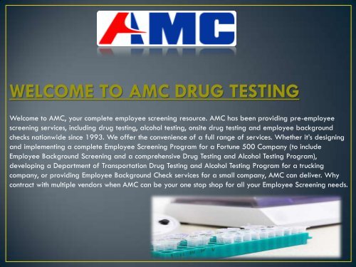 Pre employment drug testing hair