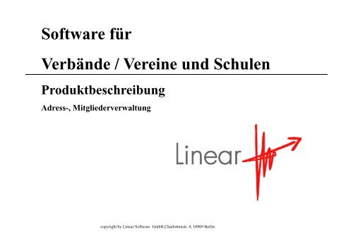 Linear Memberware - Linear Software & Systeme GmbH
