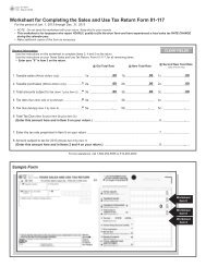 01-117 Texas Sales and Use Tax Return - Short Form