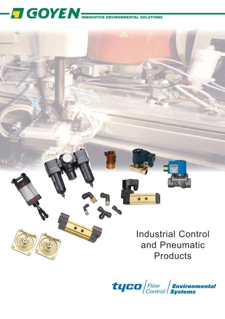 Goyen Industrial Control and Pneumatic Products Catalog.pdf