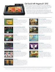 Megatouch Ion RX Service Manual - BMI Gaming