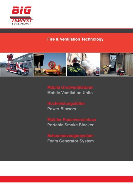 BIG Tempest Fire & Ventilation Technology - Feuerwehr-Magazin