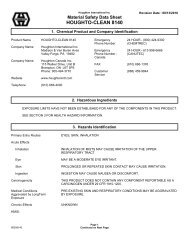 HOUGHTO-PREP ZP-3 - Downey Metal Products, Inc.