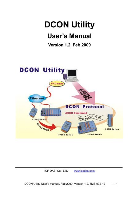 DCON Utility User's Manual - WISE - ICP DAS