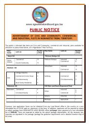 Application Form - Ngwaketse Land Board