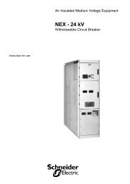 MCset 4 - 24 kV - Schneider Electric