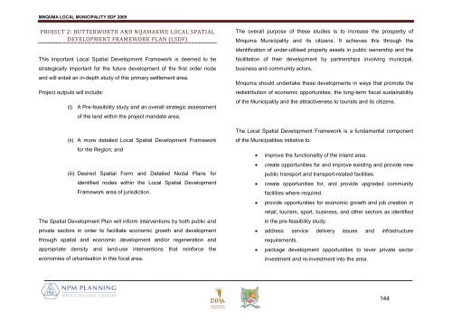 MNQUMA LOCAL MUNICIPALITY