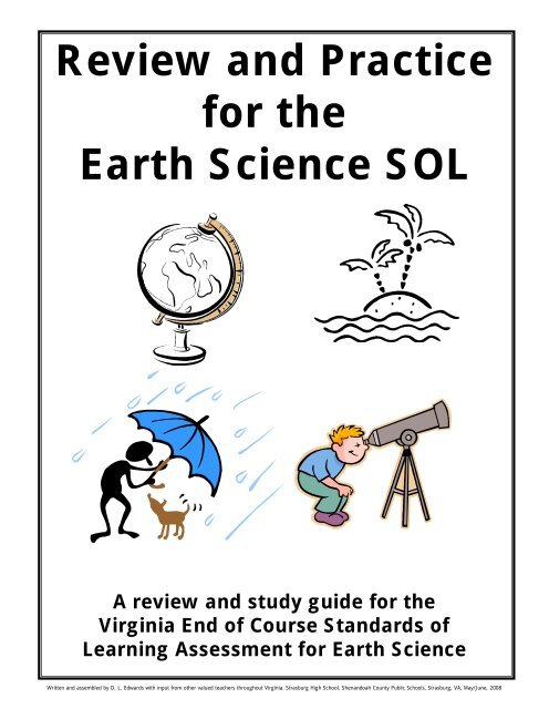 Review and Practice for the Earth Science SOL - Suffolk Public ...
