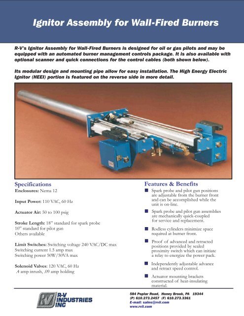 Ignitor Assembly.cdr - RV Industries