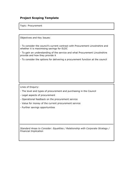 Procurement Project Scoping Template , item 11. PDF 38 KB