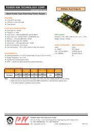 PDF Datasheet(99 KB) - Power-Win Technology Corp.