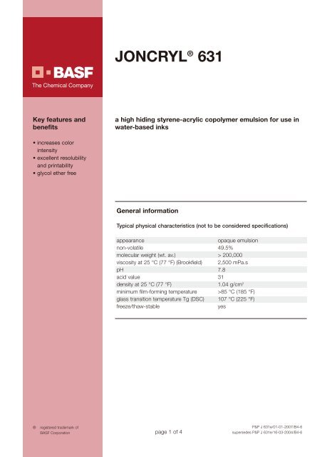 JONCRYL 631 (01-01-2007).qxp