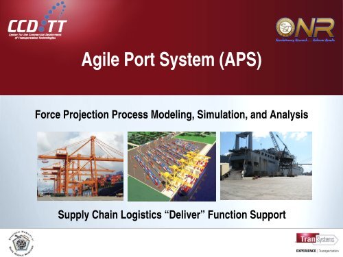 Agile Port System - Maritime Administration