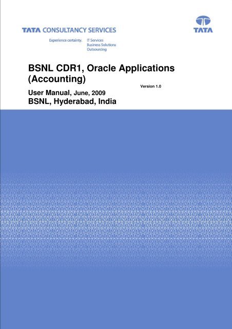 User manual Oracle Accounting