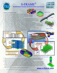 Seismic Time History Analysis - S-FRAME SOFTWARE