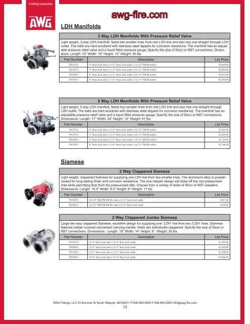 LDH Manifolds awg-fire.co