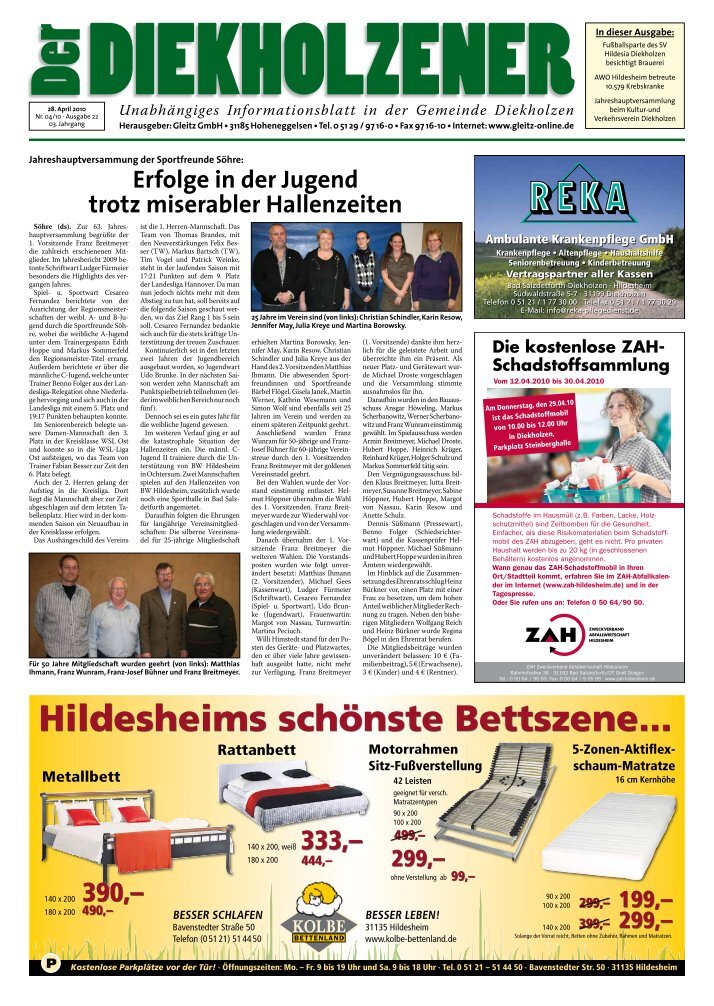 13 Gratis Magazine von GLEITZ.ONLINE.DE