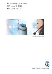 View KEY Laser 3+ Laser Manual - Kavo Laser Dentistry