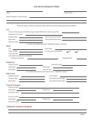 DD Form 1610, Request and Authorization for TDY Travel of DoD ...