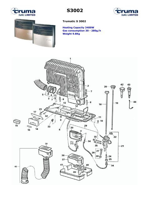 Trumatic S 3002 - Leisure Spares
