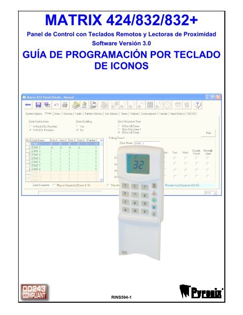 MATRIX 424/832/832+ - Syscom