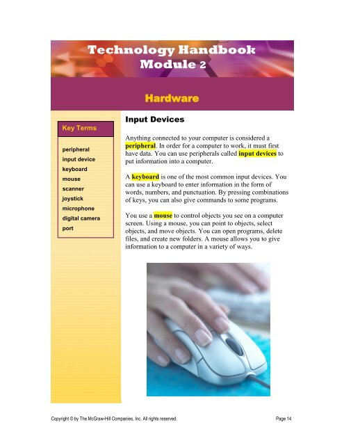 Technology Handbook Module 2