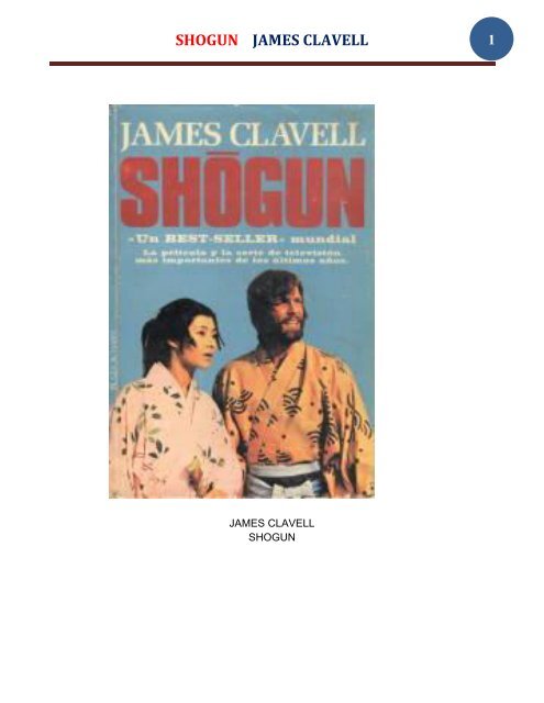 SHOGUN JAMES CLAVELL