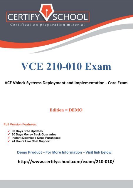 VCE 210-010 Exam