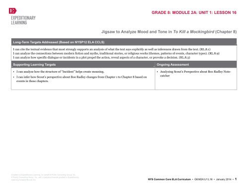 GRADE 8: MODULE 2