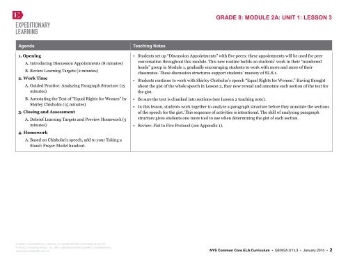 GRADE 8: MODULE 2