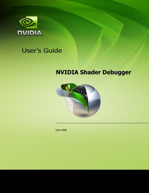 User Guide (PDF) - NVIDIA Developer Zone