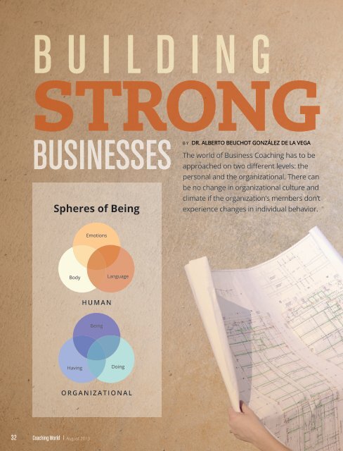 BUILDING STRONG BUSINESSES