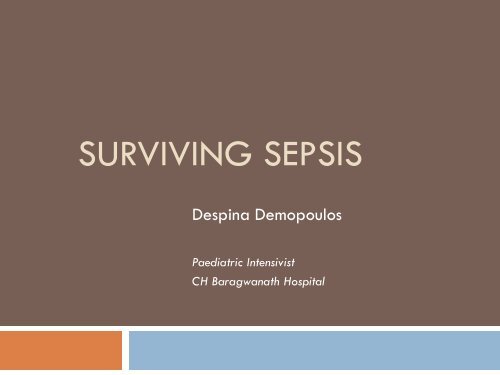 SURVIVING SEPSIS