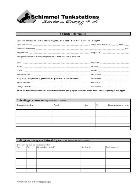 Sollicitatie Pdf