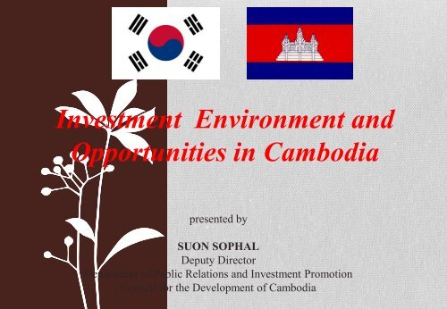 Investment Presentation - asean-korea centre