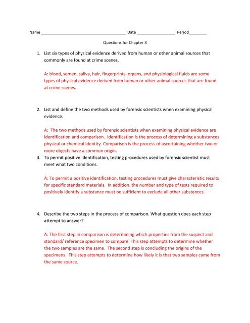 1 List Six Types Of Physical Evidence Derived Vale High School 1-list-six-types-of-physical-evidence-derived-vale-high-school