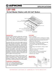 AIPHONE GF-MK Concierge Multi-Tenant Intercom Station