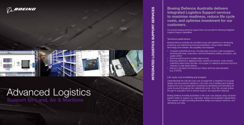 Integrated Logisitics Support Services - Boeing Australia